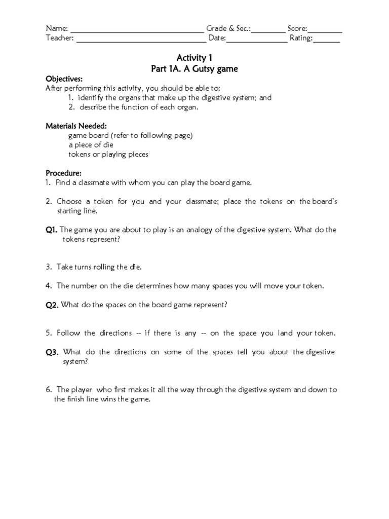 M3 Unit 4 G8 | PDF | Gelatin | Digestion