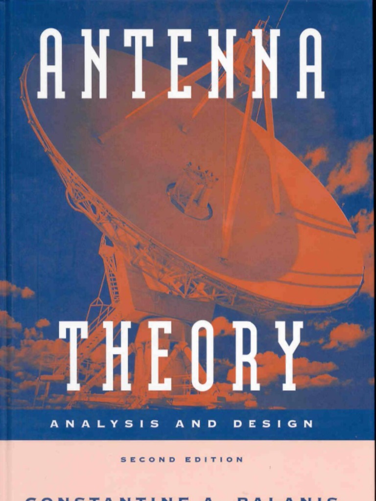 Antenna Theory Analysis and Design 2nd Edition Contantine A Balanis PDF ...