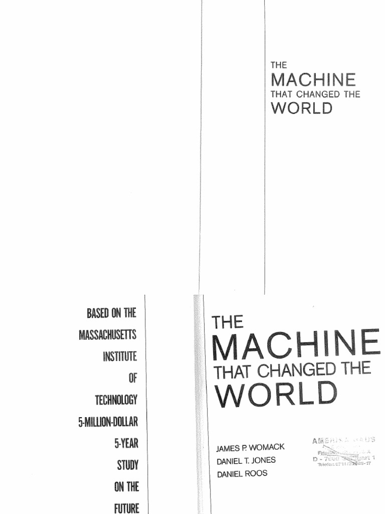 The Machine That Changed The World PDF | PDF
