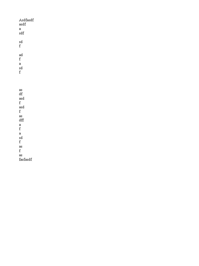 Asdfasdf Asdf A SDF SD F Ad F A SD F | PDF