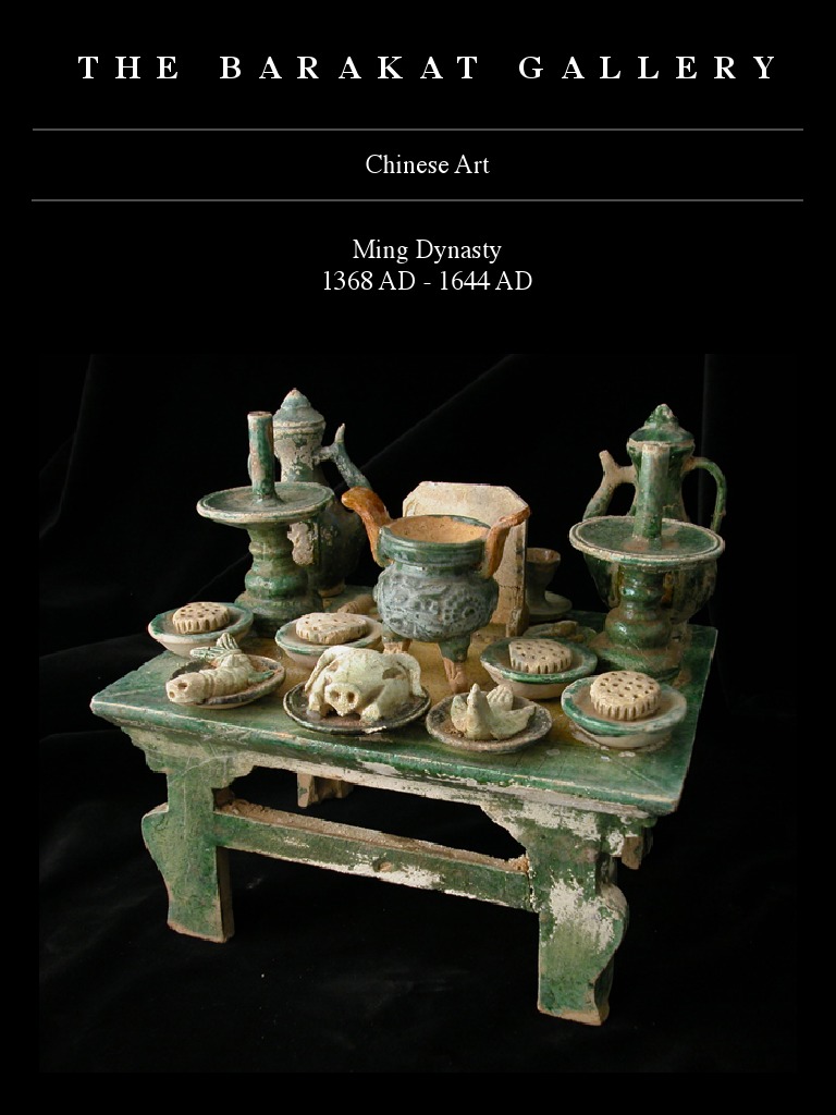 Ming Dynasty Art and Cultural Achievements | PDF