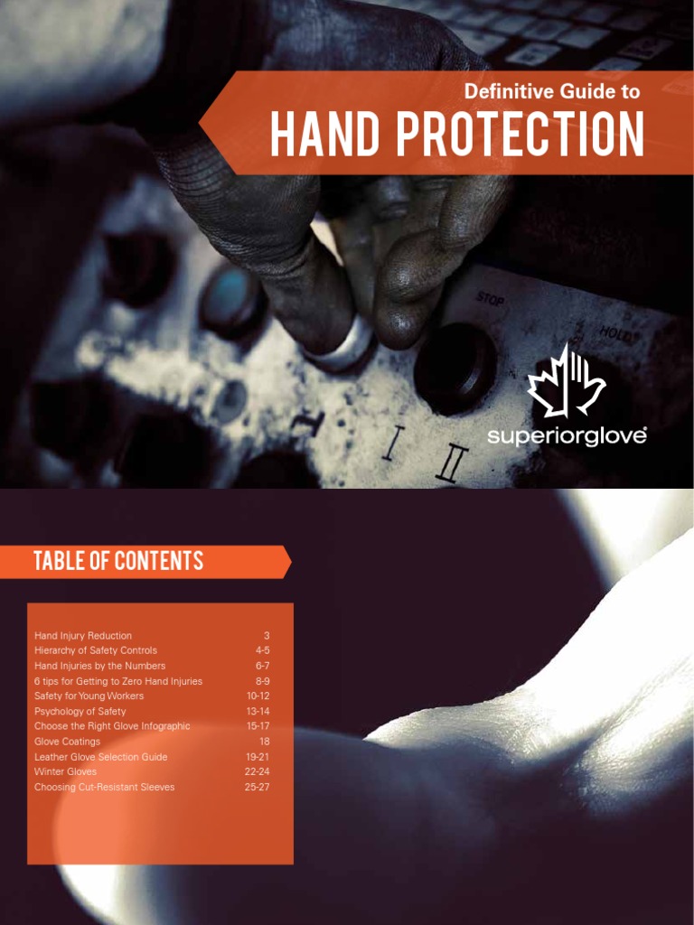 Superior Glove Definitive Guide To Hand Protection | PDF | Personal ...