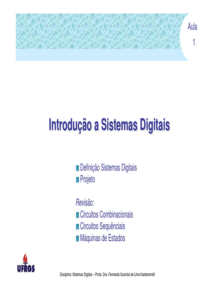 Sistemas Digitais - 001 PDF | PDF | Eletrônicos digitais | VHDL