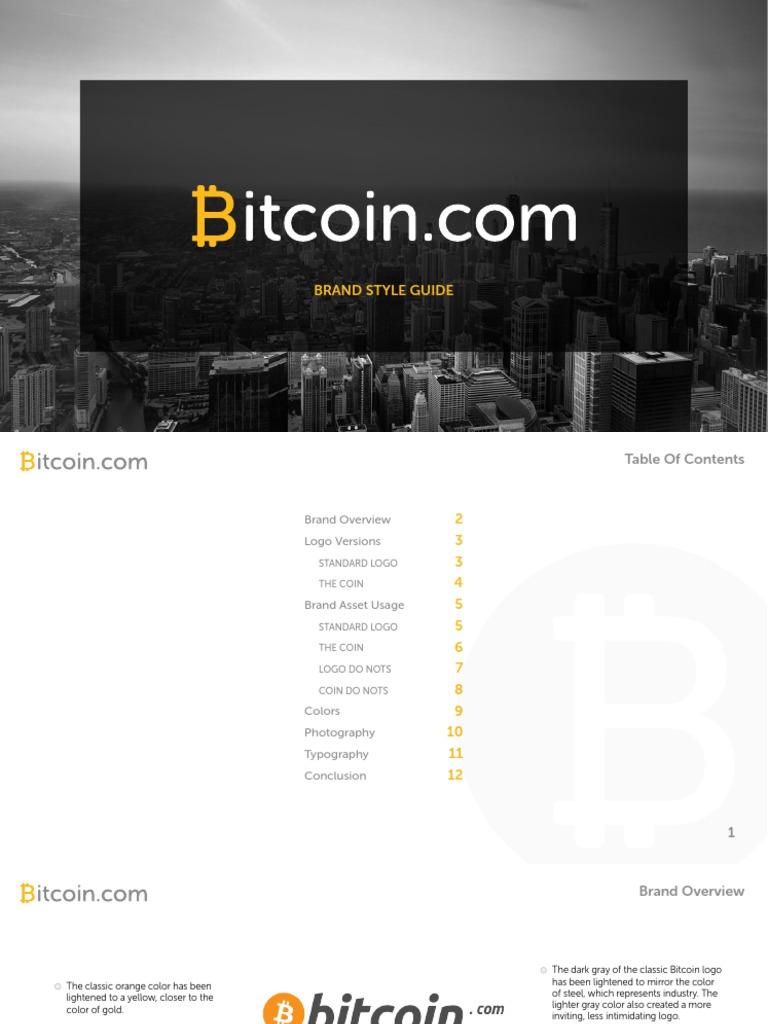 Style Guide - Brand Guidelines BTC FINAL | PDF | Logos | Typefaces Style Guide - Brand Guidelines BTC FINAL | PDF | Logos | Typefaces