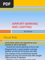 Aerodrome Lighting Systems Overview | PDF | Airport | Air Traffic Control