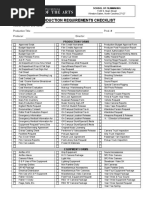 Script Breakdown Template | PDF | Screenplay | Entertainment