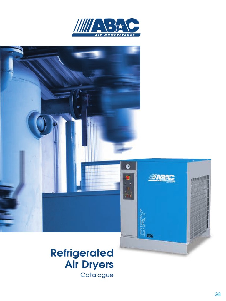 Refrigerated Air Dryers: Catalogue | PDF | Clothes Dryer | Heat Exchanger