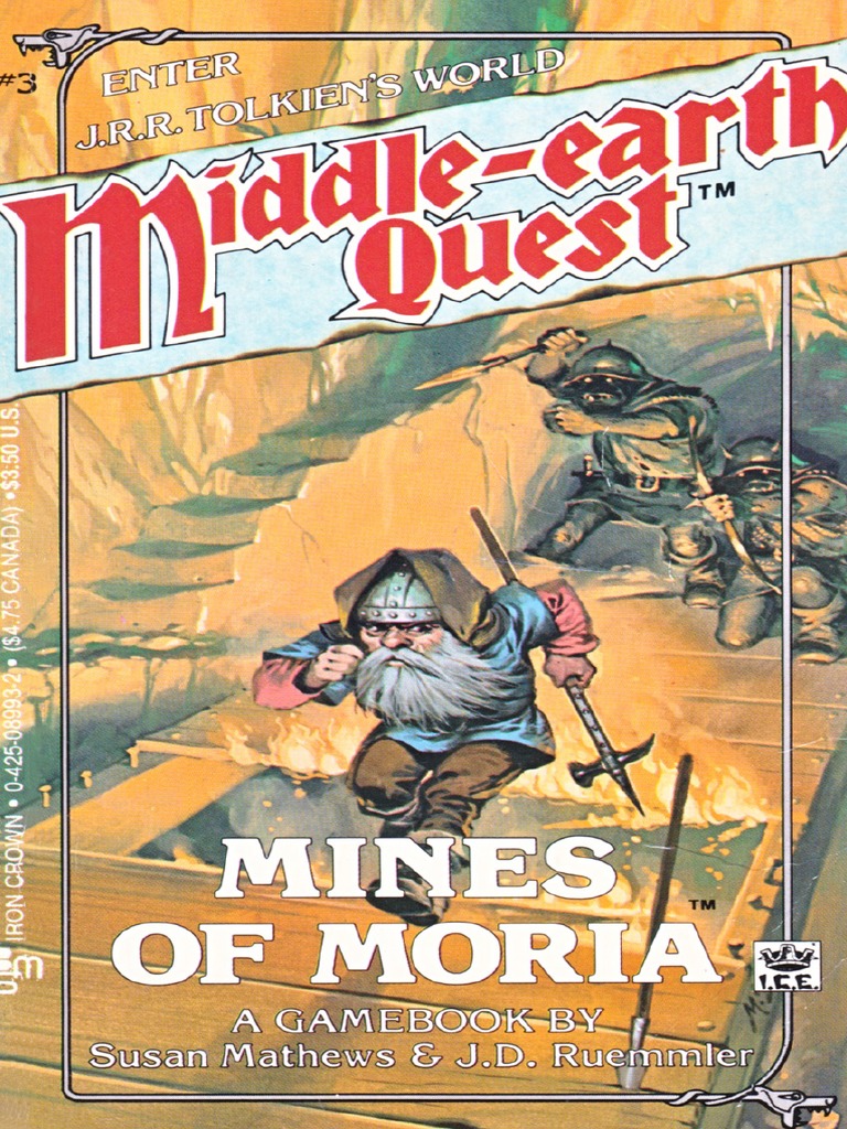Middle-Earth Quest - 3 - Mines of Moria | PDF | Middle Earth | J. R. R ...