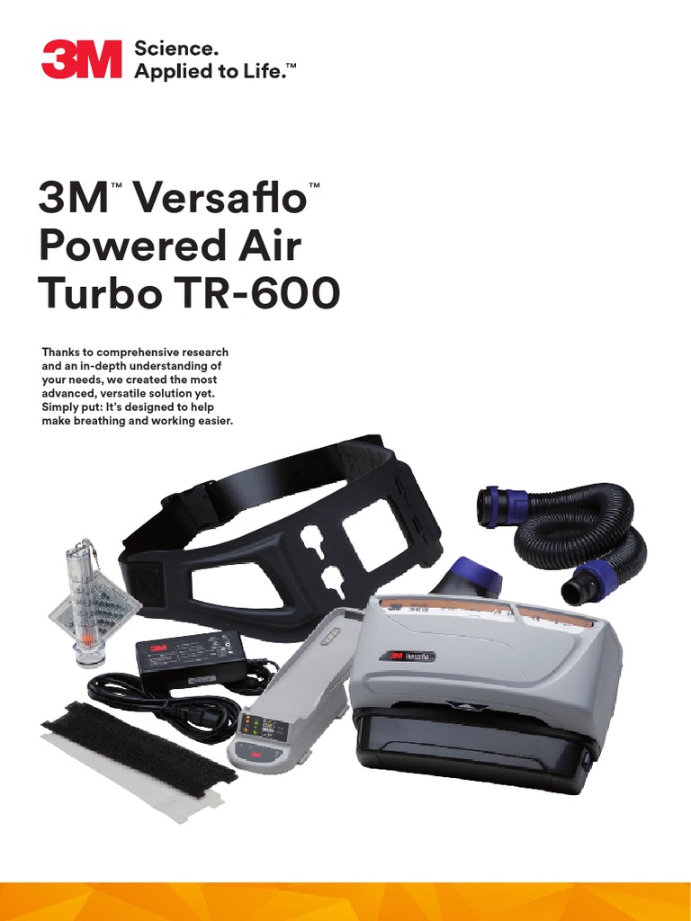 3M TR 600 Data Sheet | PDF | Battery (Electricity) | Dust