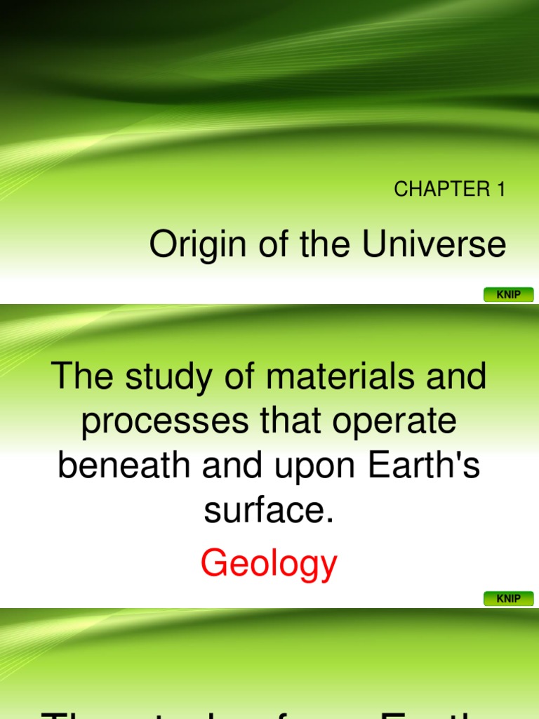 Grade 11 Origin of The Universe | PDF | Big Bang | Universe