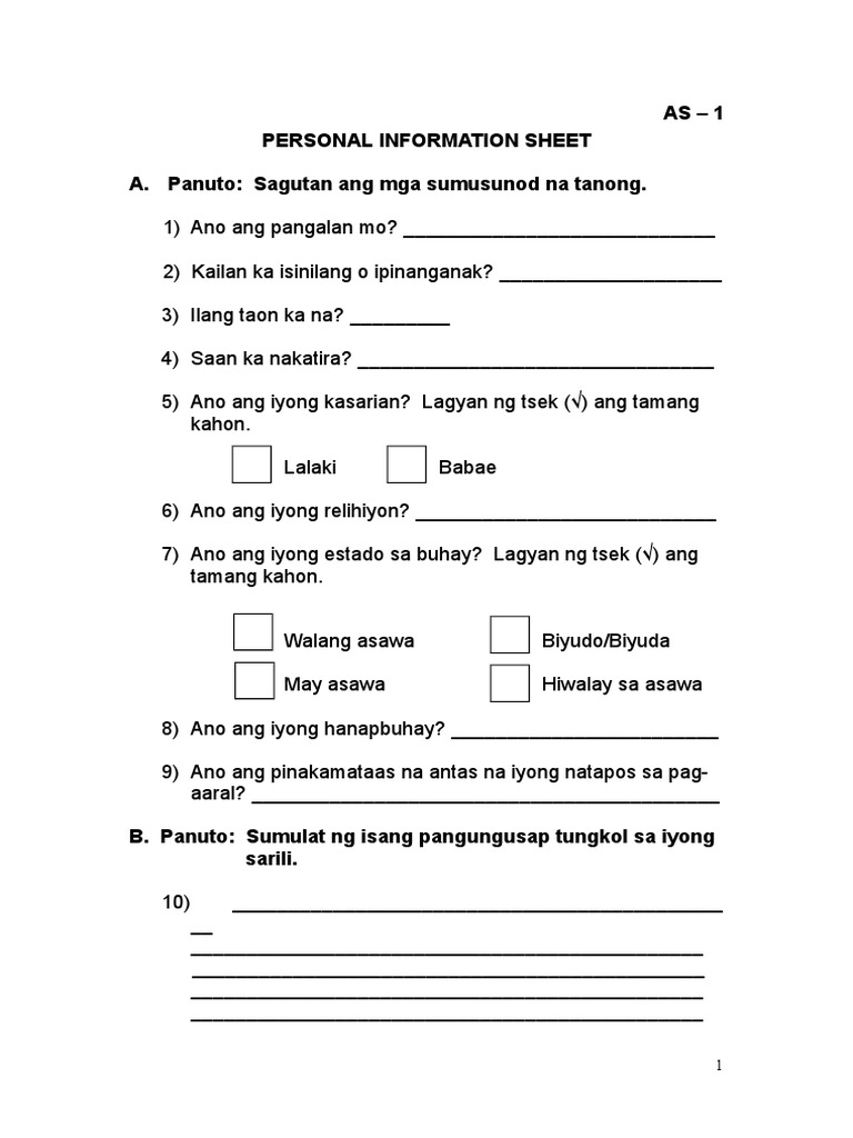Functional Literacy Test 2013 | PDF
