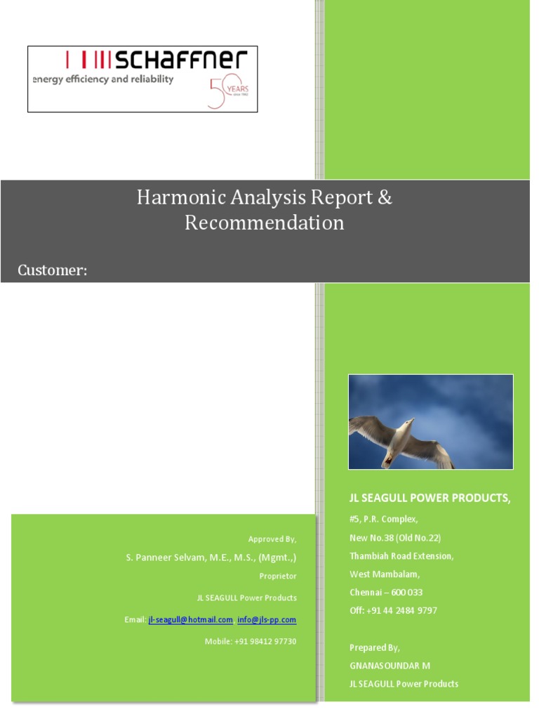 AHF Installation & Commissioning Report | PDF | Electronic Engineering ...