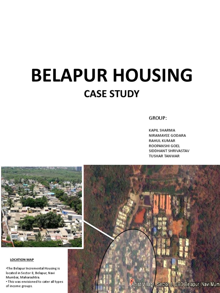 Belapur Housing: Case Study | PDF | Roof | Mumbai