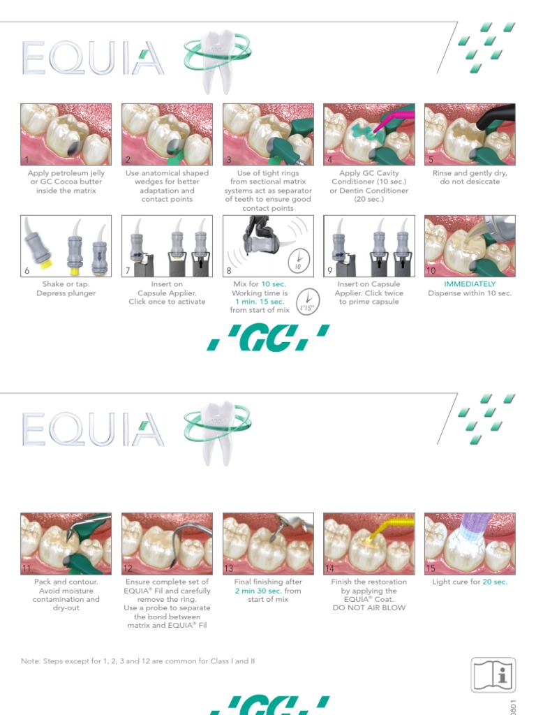 EQUIA Technique Guide | PDF | Nature