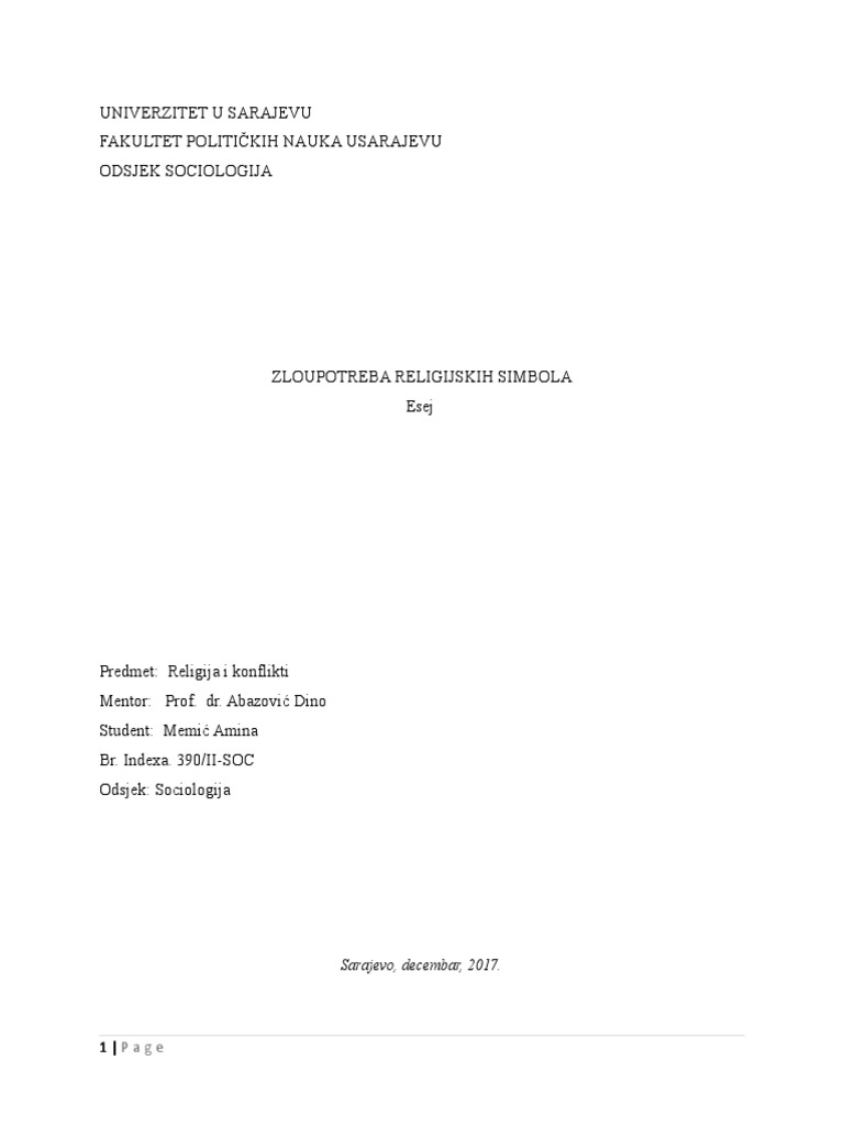 Religijski Simboli | PDF