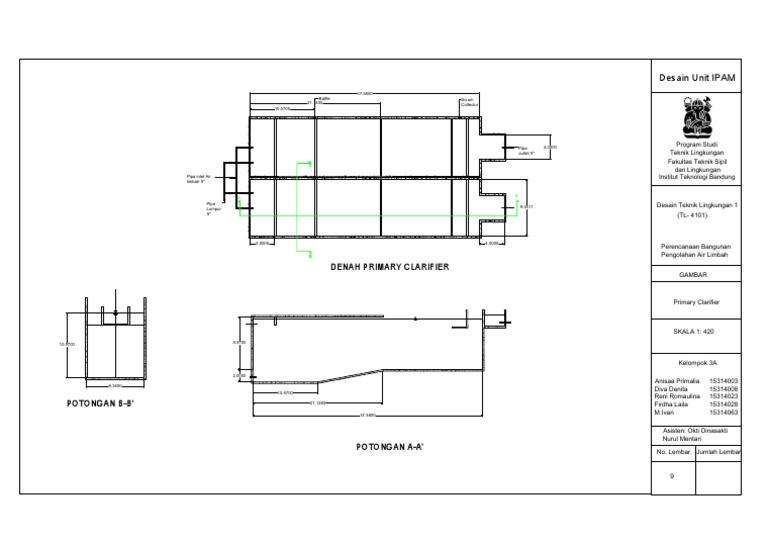 8 Primary Clarifier 2D | PDF