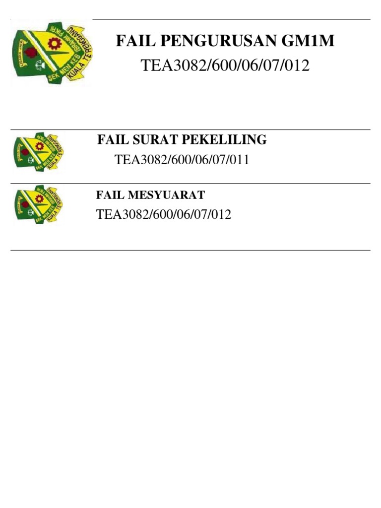 Tulang Fail Ict | PDF