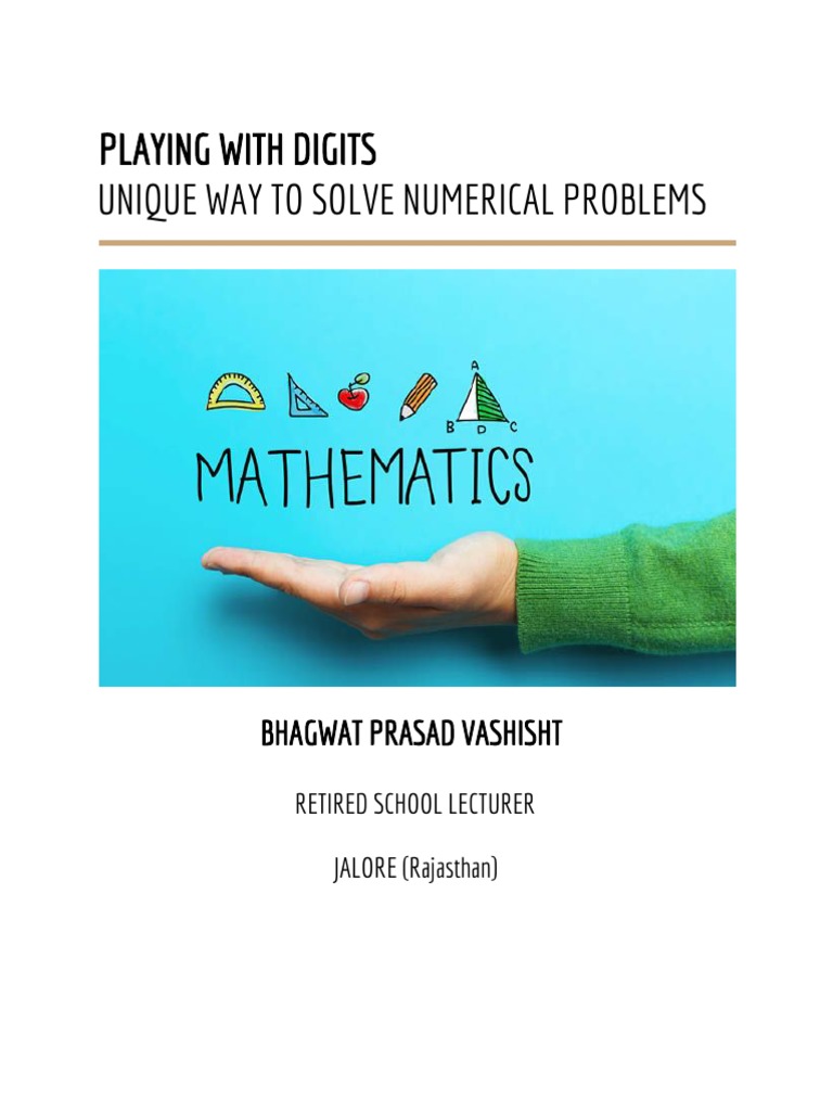 A Unique Approach to Mathematical Concepts and Problem Solving | PDF ...