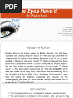 The Eyes Have It | PDF | Perception | Irony