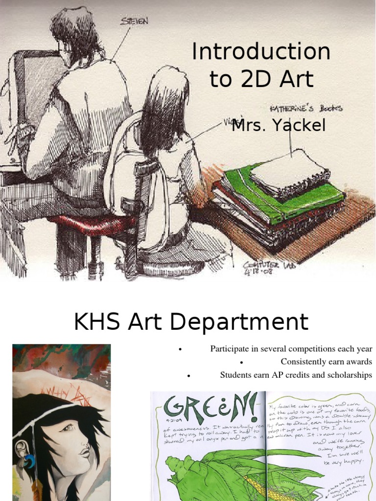 2D Art Course Overview and Guidelines | PDF | Paintings | Psychology