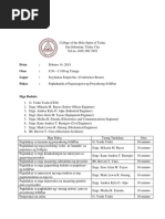 Halimbawa NG Adyenda | PDF