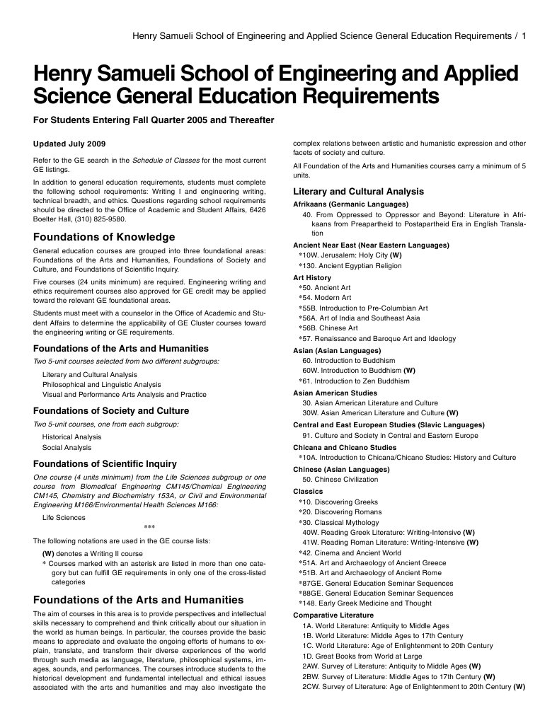 Henry Samueli School of Engineering and Applied Science General ...