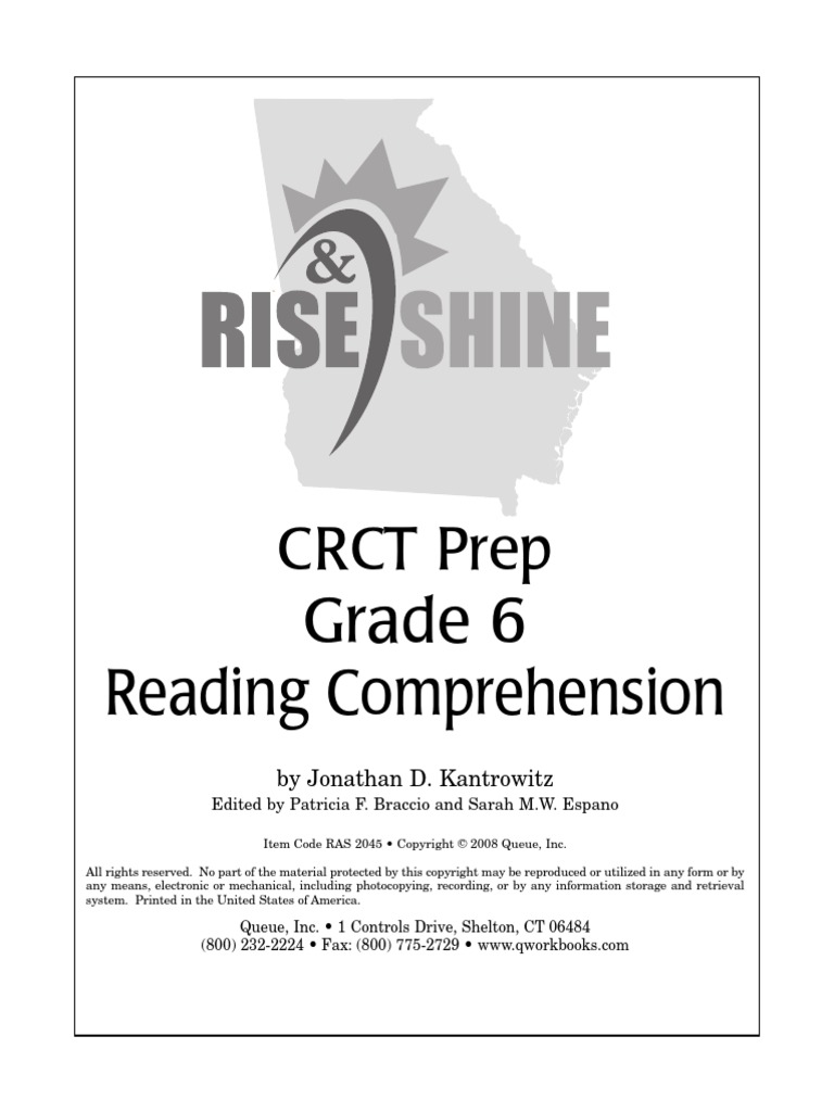 Reading Comprehensions 6th Grade PDF | PDF | Poetry