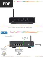 Infografia Kaon CG3000 | PDF | Wifi | Módem