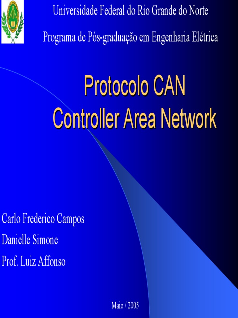 Rede Can 3 | Download grátis PDF | Modelo OSI | Protocolos de comunicação