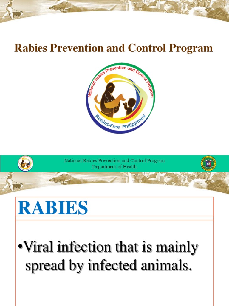 Rabies Prevention and Control Program | PDF | Rabies | Vaccines