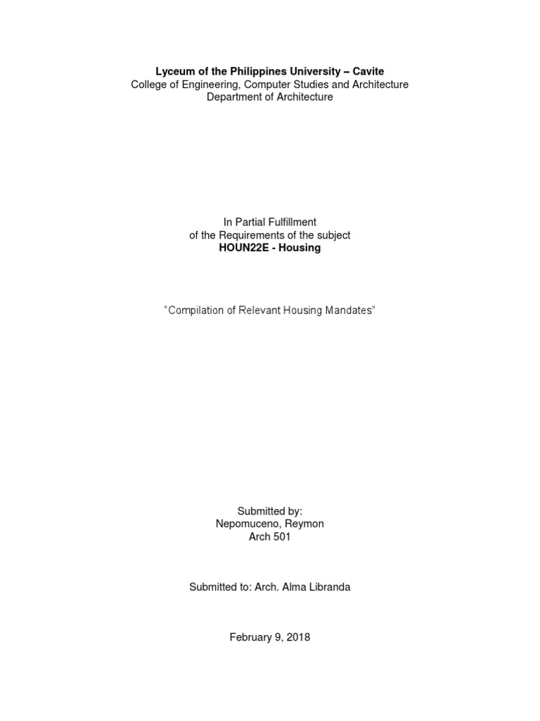 Lyceum of The Philippines University - Cavite | PDF