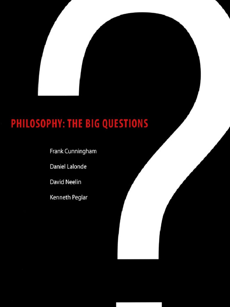 Philosophy The Big Questions | PDF | Mind | Soul