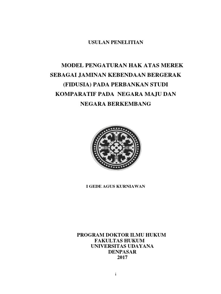 Template Disertasi | PDF