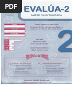 Evalua 1 Cuadernillo | PDF