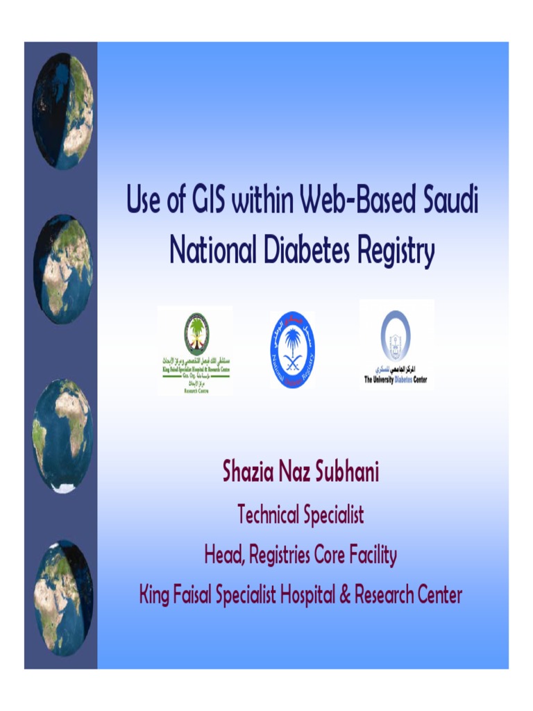 Fifth GIS Symposium Presentation | PDF | Riyadh | Geographic ...