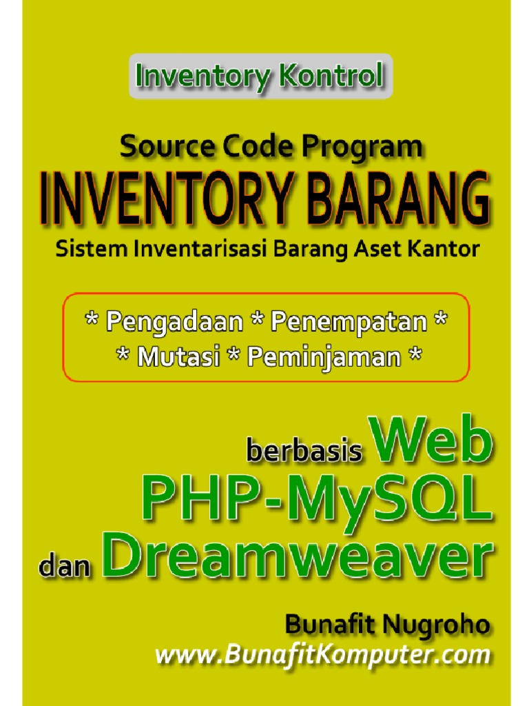 Aplikasi Web Inventory Barang Inventarisasi Aset Kantor PDF | PDF ...