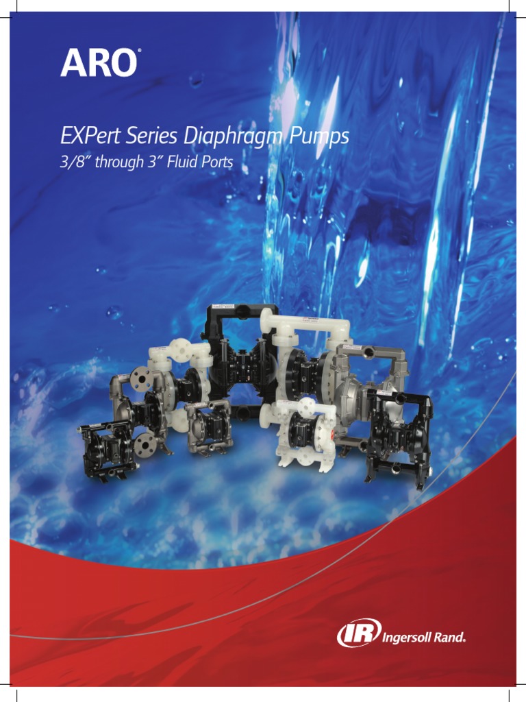 ARO Expert Series Diaphragm Pumps Brochure | PDF | Valve | Pump