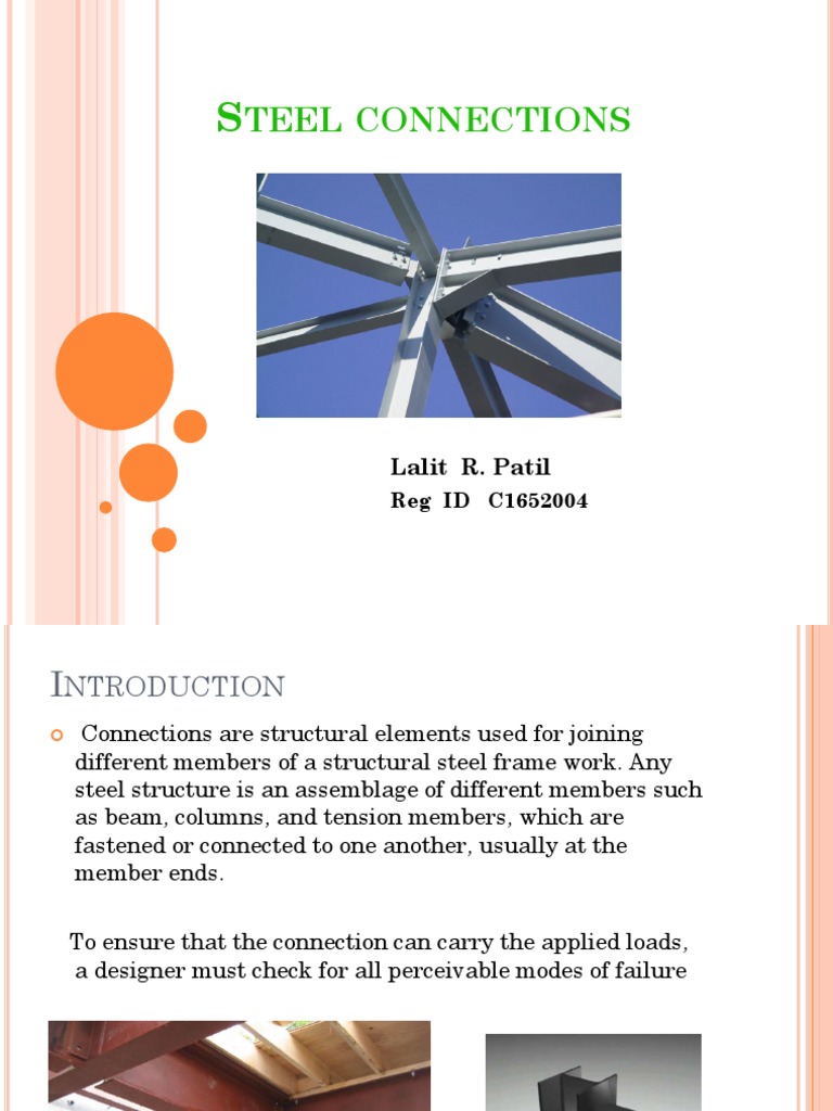 Steel Connections | PDF | Rivet | Beam (Structure)
