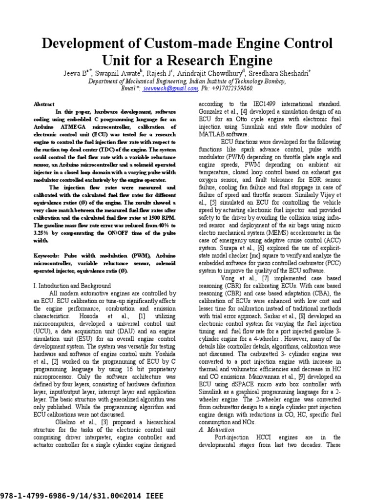 Pembuatan Control Fuel Arduino | PDF | Internal Combustion Engine ...