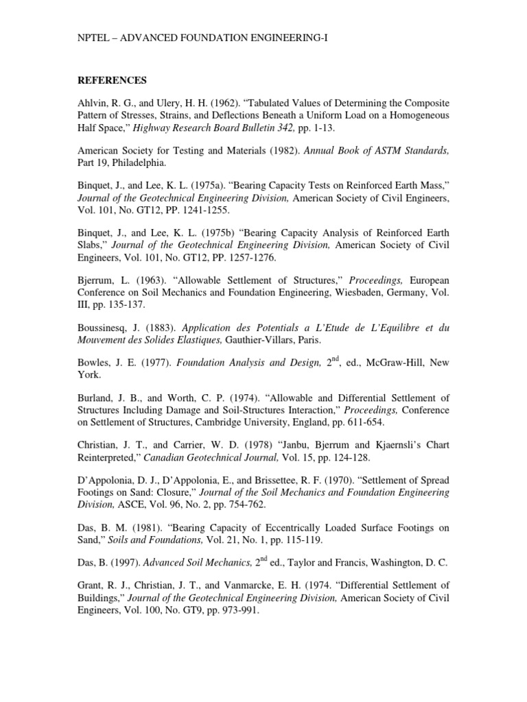 References 2 PDF | PDF | Geotechnical Engineering | Soil Mechanics