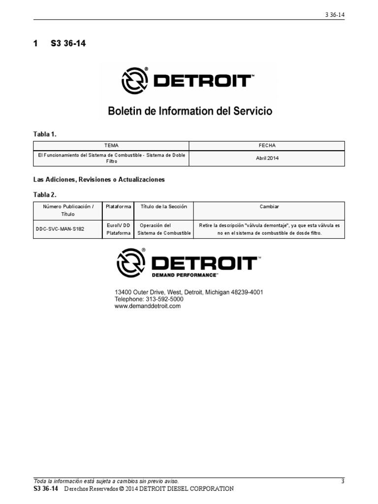 Detroit PDF | PDF | Bomba | Tanques