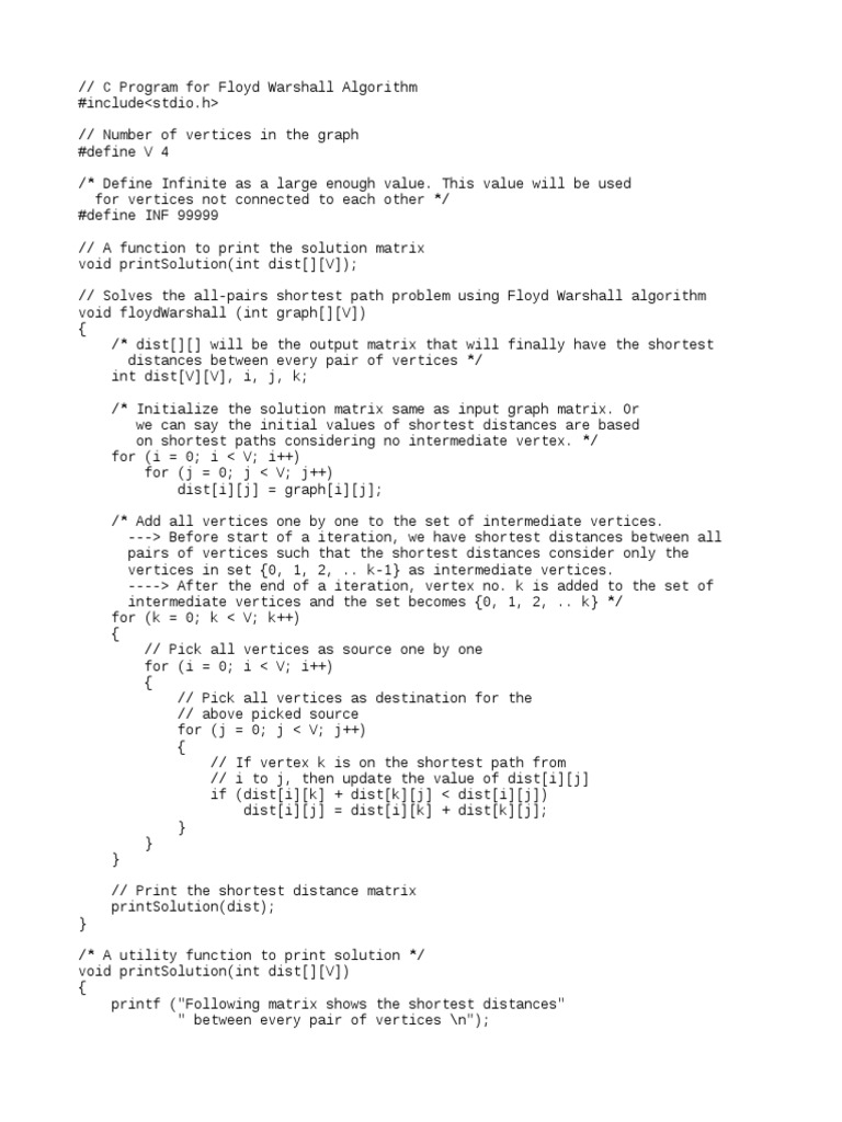 Roy Floyd | PDF | Discrete Mathematics | Computational Problems