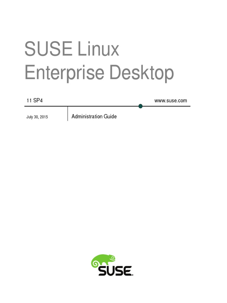 SUSE Linux Enterprise Desktop: 11 SP4 Administration Guide | PDF ...