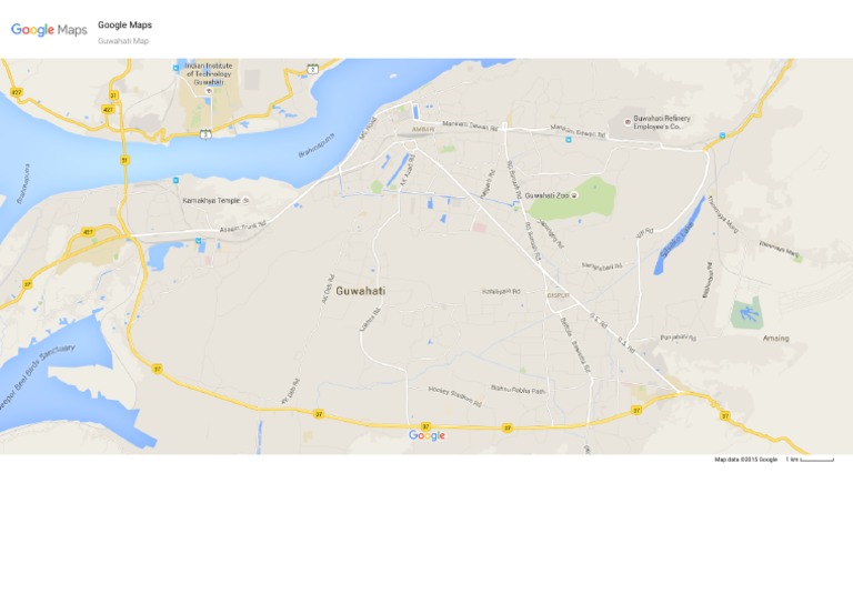 Guwahati Map | PDF