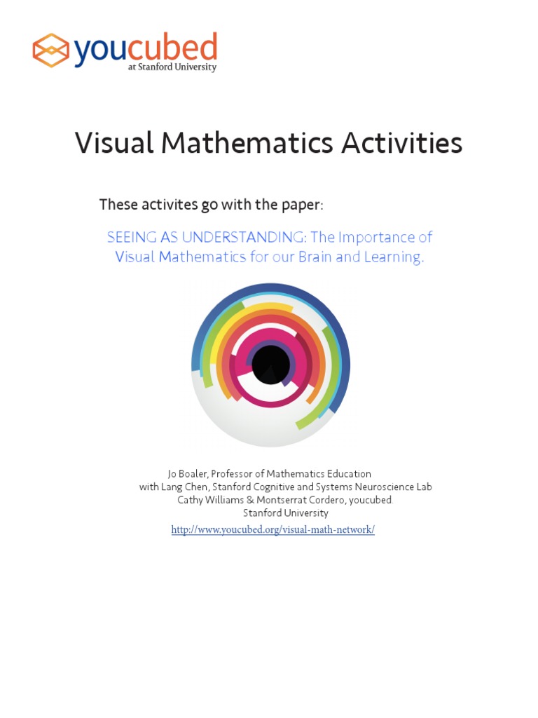 Visual Mathematics Activities: Hands-On Exercises for Developing ...