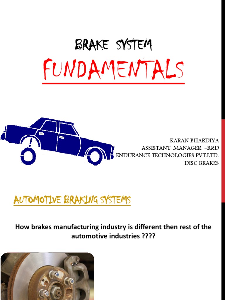 Brakes Design by Karan Bhardiya | PDF | Brake | Vehicle Parts