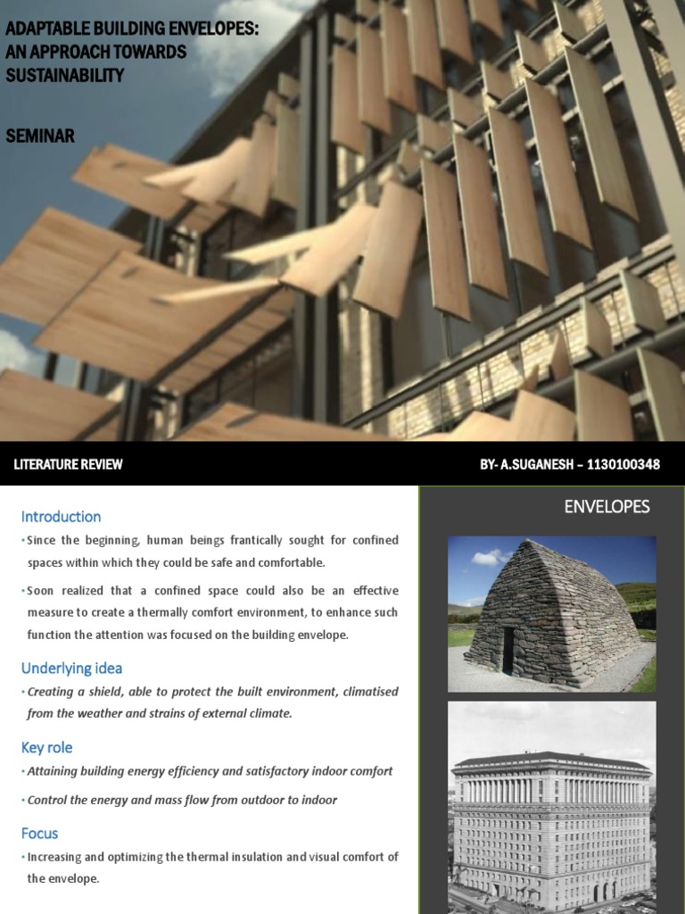 Adaptive Building Envelope | PDF | Building Insulation | Efficient ...