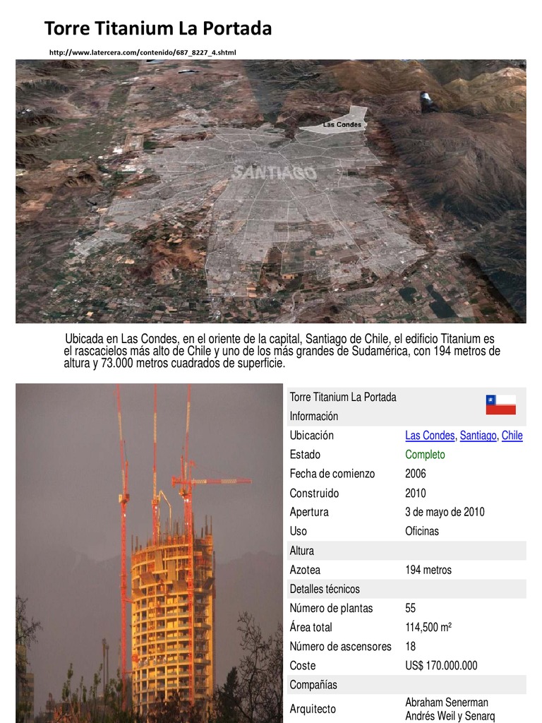 Torre Titanium | PDF | Ingeniería | Naturaleza