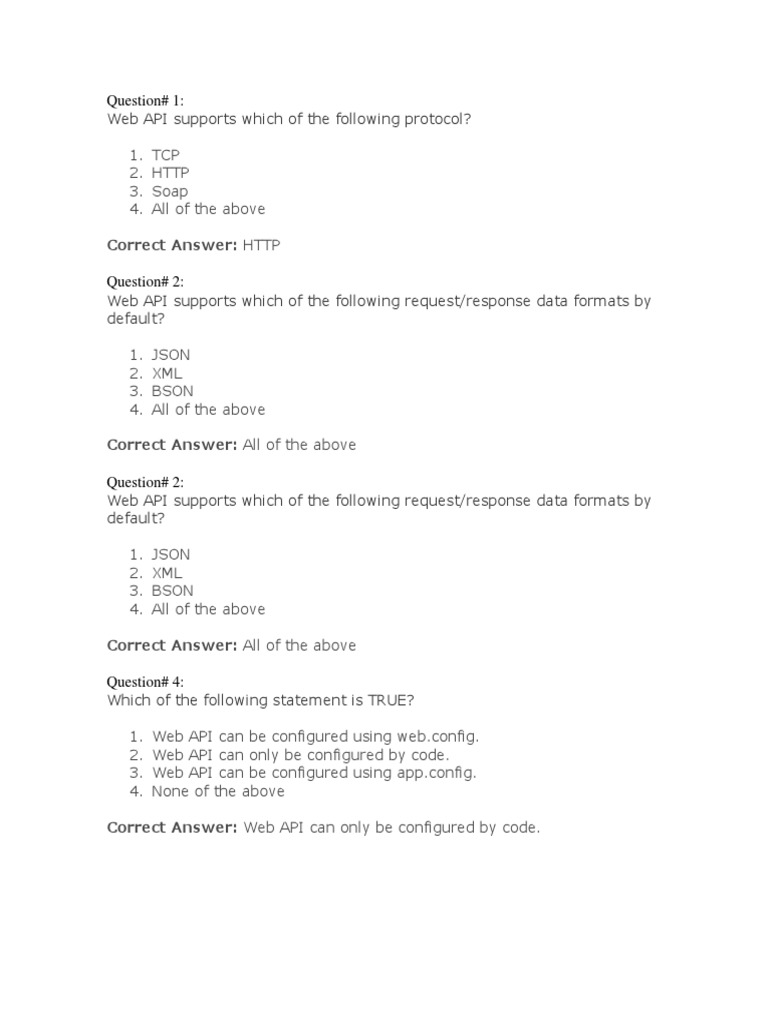 WebAPI Examen | PDF | Json | Hypertext Transfer Protocol