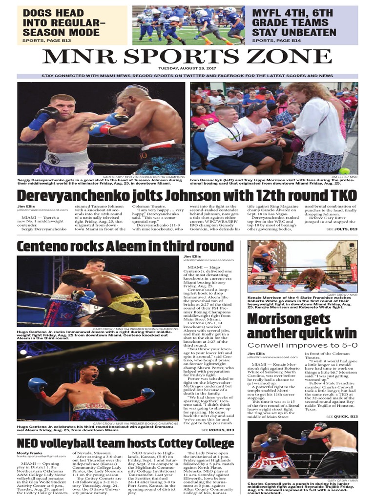 Kenzie Morrison Photos Sports | PDF | Combat Sports | Middleweight